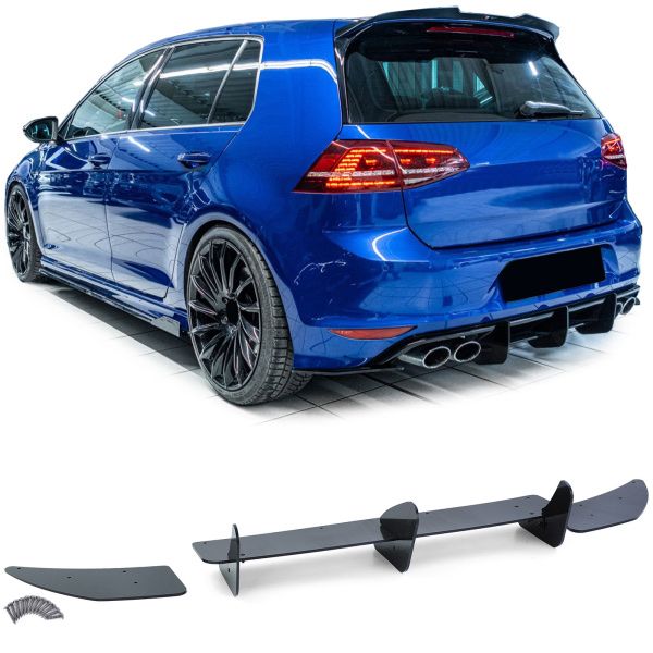 VW GOLF 7 R - HECK ANSATZ DIFFUSOR | Kaufen auf Ricardo