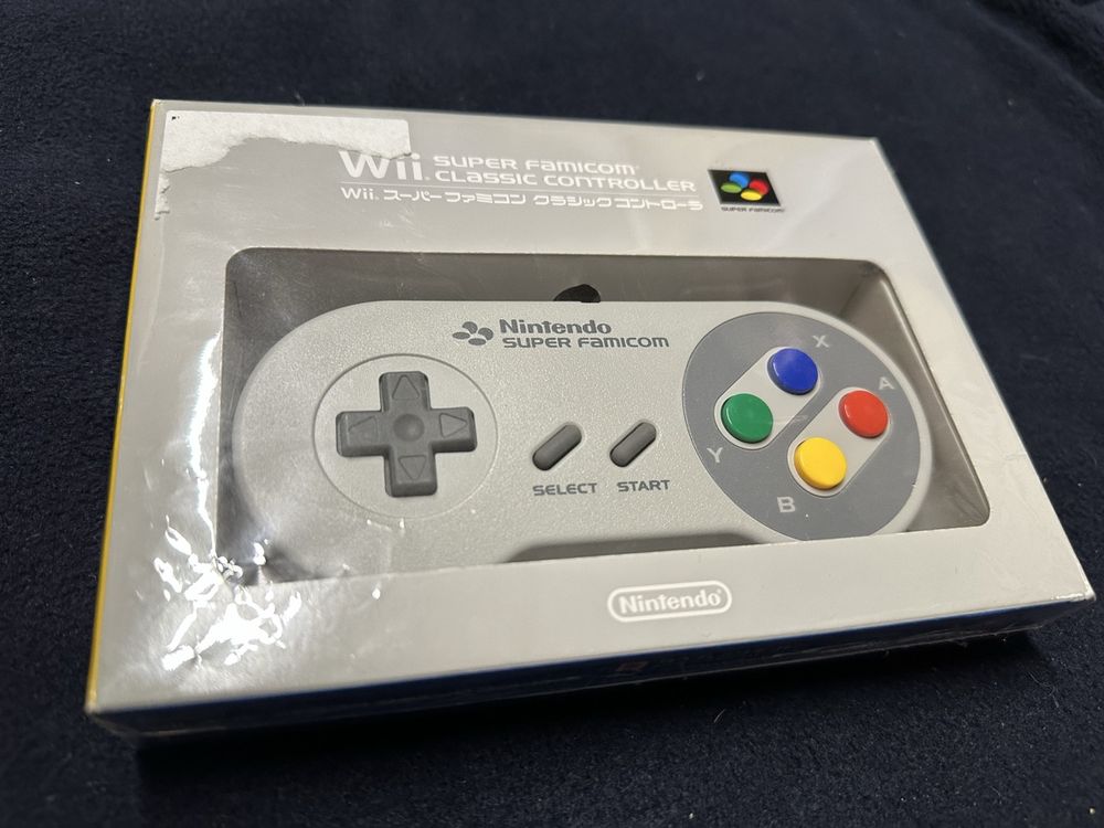 Wii Super Famicom Snes Controller classic controller (Gebraucht) in ...