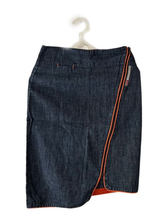 Skunk Funk Denim Mini Skirt, Asymmetric, Cotton Blen (Gebraucht) in ...