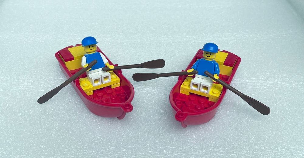 2 x Lego Ruderboot mit Ruderer | Kaufen auf Ricardo