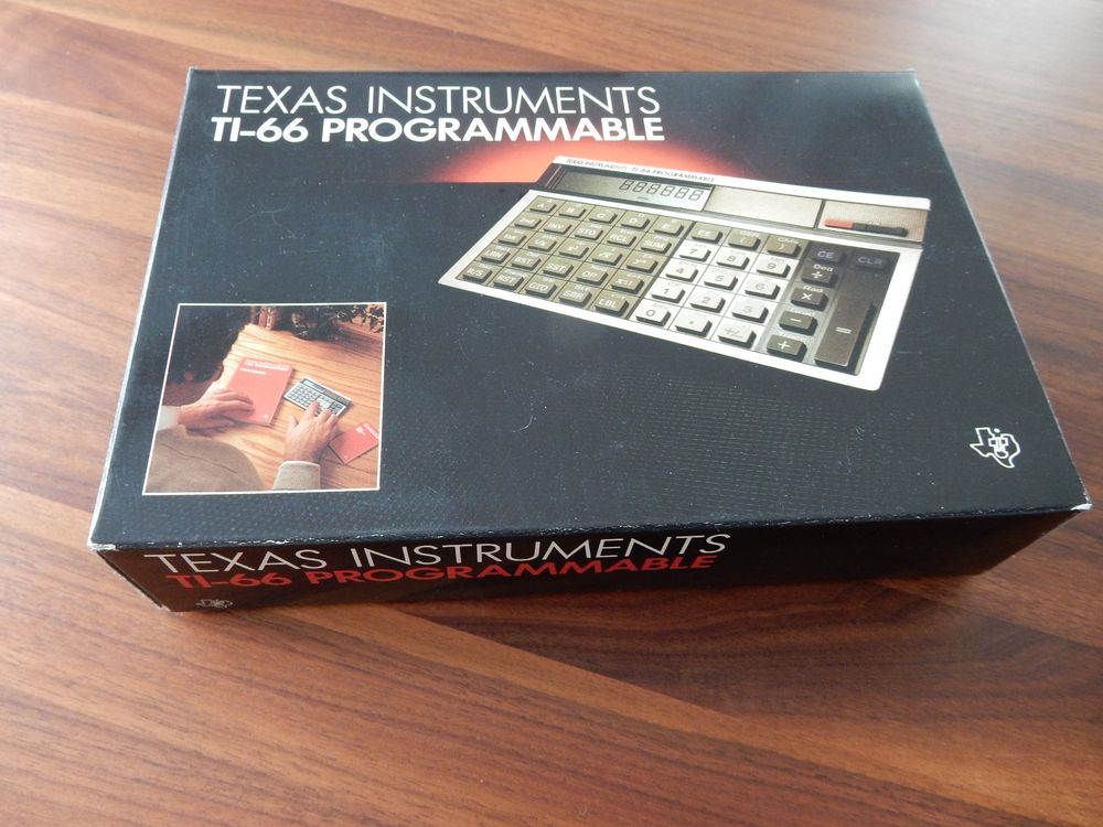 NeuerTexas Instruments TI-66 (Neu und originalverpackt) in Untervaz für ...