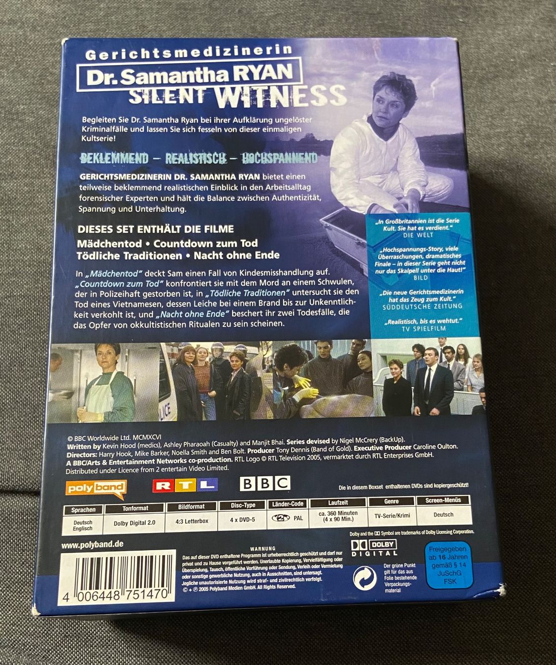 Gerichtsmedizinerin Dr. Samantha Ryan - Silent Witness (Gebraucht) in ...