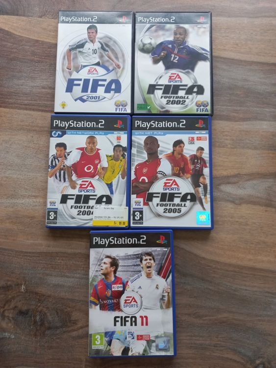 Playstation 2, Fifa Games (Gebraucht) in Rorbas für CHF 25 – mit ...