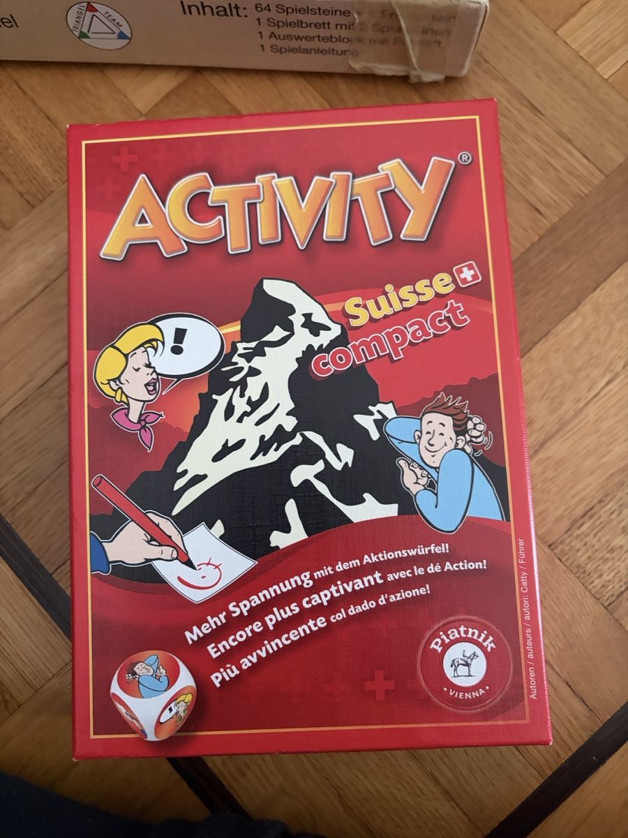 Jeu de société Activity Suisse Compact - Ambiance garantie! (Neuf (Voir ...