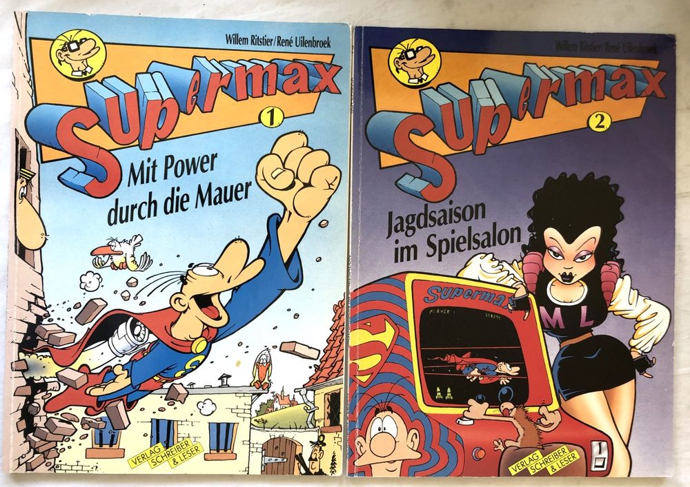 SUPERMAX - Band Nr.1+2 - Verlag Schreiber & Leser (Gebraucht) in ...