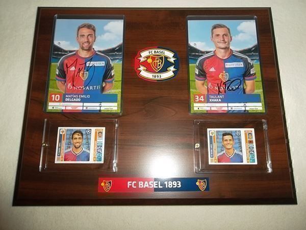 FC BASEL Autogramm Delgado - Xhaka | Kaufen auf Ricardo