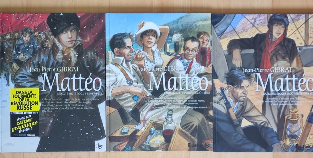 Mattéo (Gibrat) - tomes 2 à 4 (Neuf (Voir description)) à La Tour-de ...