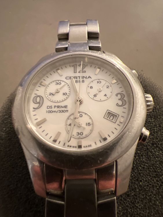 Certina DS Prime Chronograph 34 mm Quarz | Kaufen auf Ricardo