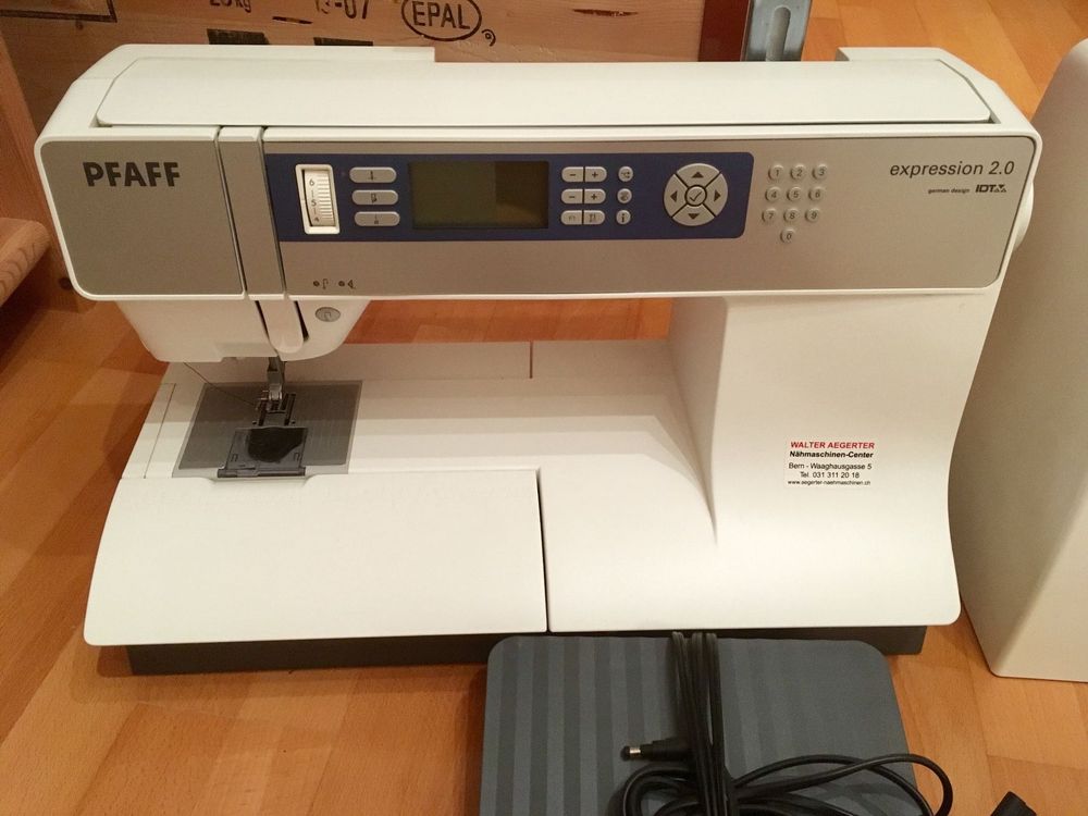 Nähmaschine PFAFF expression 2.0 | Kaufen auf Ricardo
