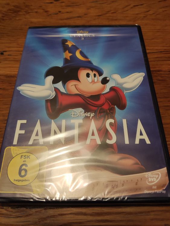 Disney Fantasia (DVD) NEU und OVP (Neu und originalverpackt) in ...