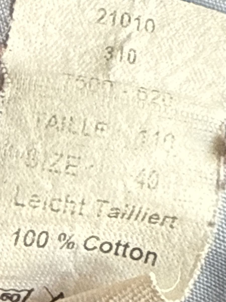 Chemise bleu clair Kauf, t.40 (D'occasion) à Tavannes pour CHF 4 – avec ...