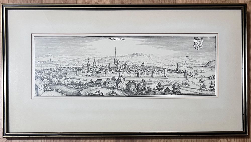 Merian Winterthur 1642 Stich | Kaufen auf Ricardo