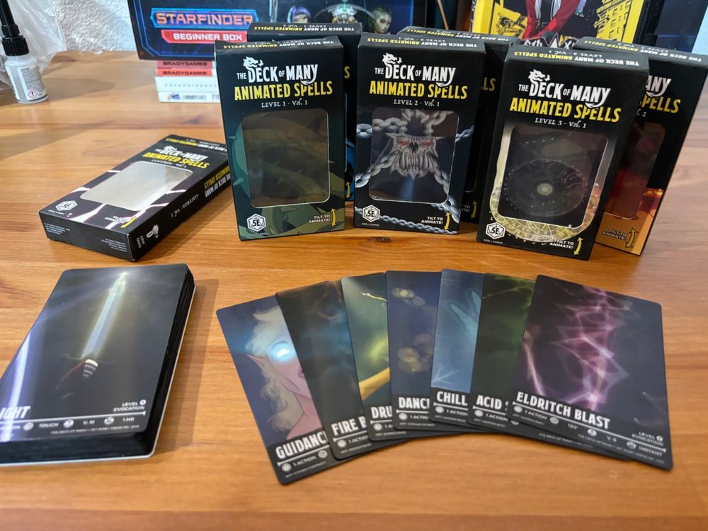 Deck of Animated Spells - Level 0-3 [Dungeons & Dragons 5e] (Gebraucht ...