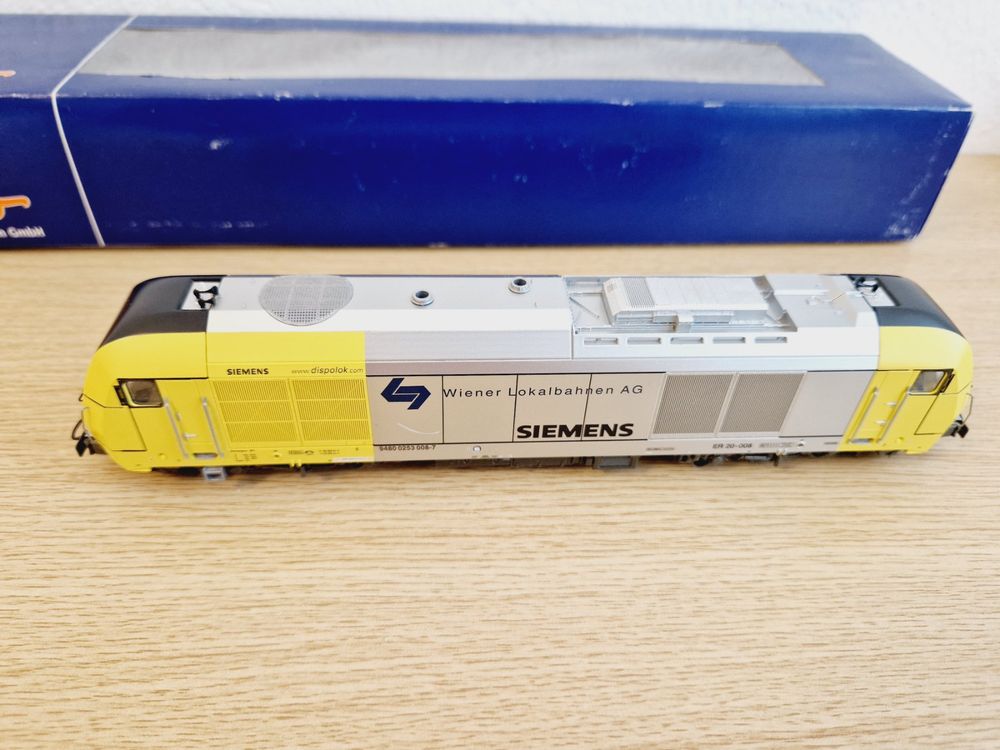 Roco 62835 Diesellok ER 20 Siemens WLB H0 (Gebraucht) in St-Aubin ...