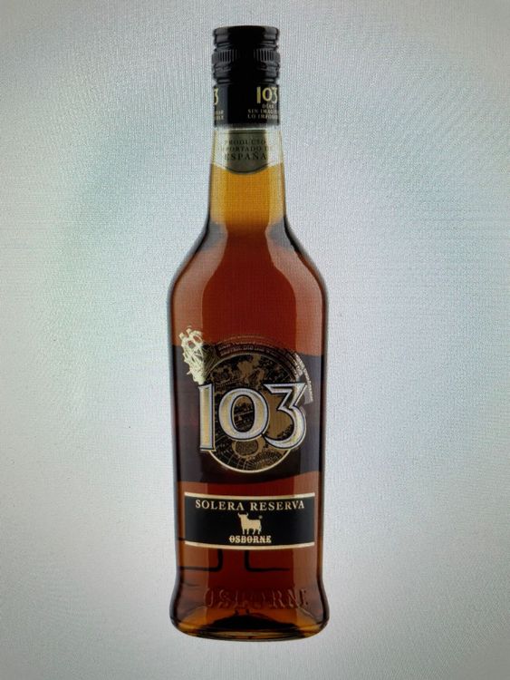 Osborne 103 Solera Reserva Brandy 36° - 70 cl (Neu und originalverpackt ...
