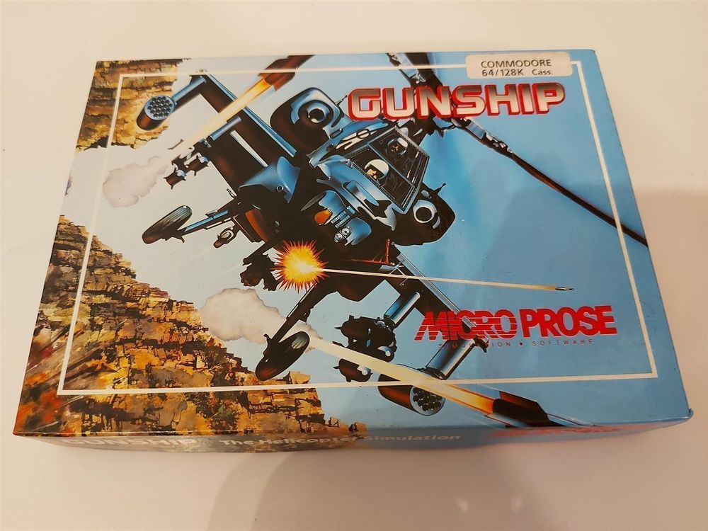 Gunship Commodore 64/128K C64 OVP (Gebraucht) in Aarau für CHF 55 – mit ...