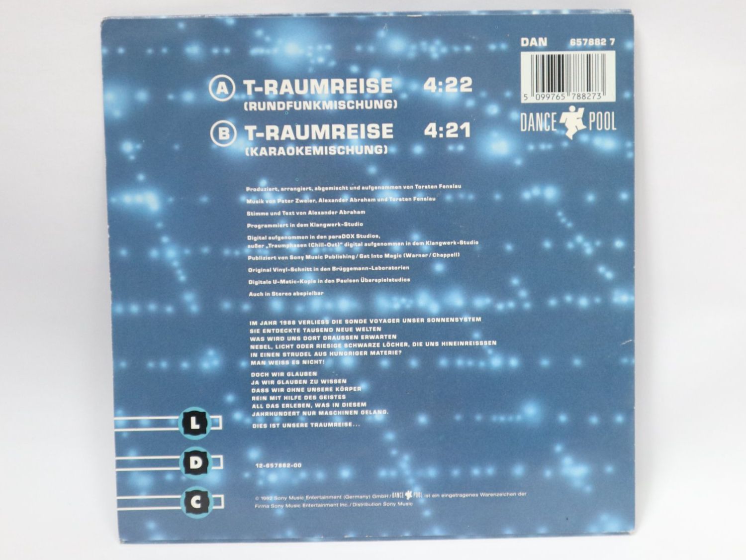 Vinyl Single LDC T-Raumreise Schallplatte für Jukebox (Gebraucht) in ...