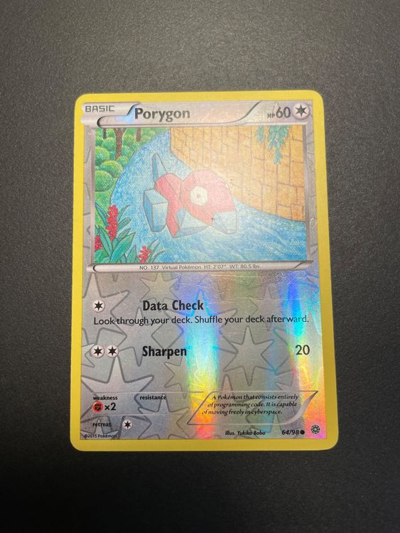Porygon 64/98 Reverse Holo Common XY Ancient Origins | Kaufen auf Ricardo