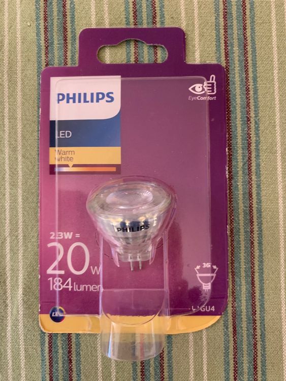 Philips 2.3W GU4 12V AC (Neu und originalverpackt) in Luzern für CHF 1 ...