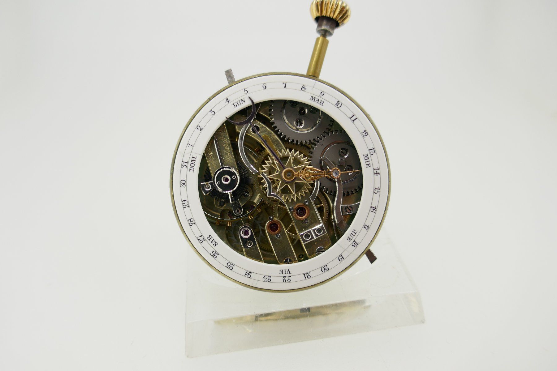 Taschenuhr Werk Mondphase und Kalender 18 kt 47 mm (Gebraucht) in Schaffhausen für CHF 600 – mit ...