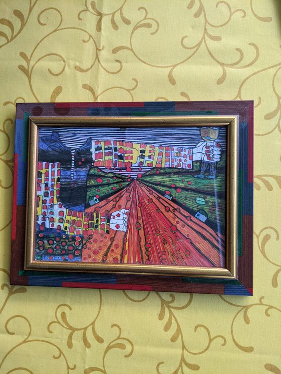 Hundertwasser Bild (Neu (gemäss Beschreibung)) in Reinach BL für CHF 70 – nur Abholung auf ...