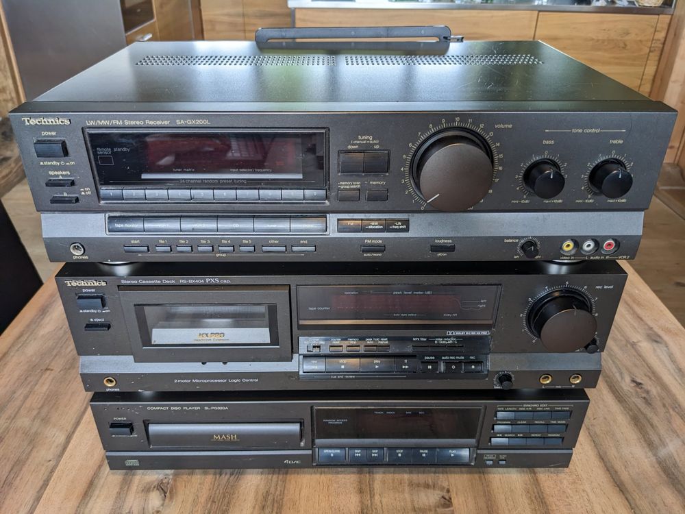 Technics SA-GX200L, RS-BX404, SL-PG320A | Kaufen auf Ricardo