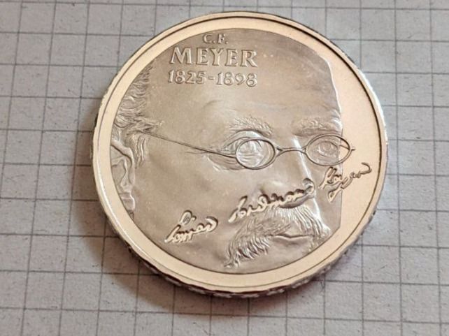 Pièce de 20 frs C.F. Meyer 1825/1898 | Kaufen auf Ricardo