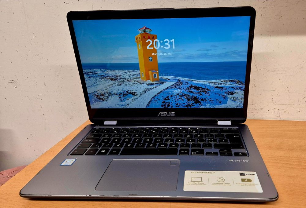 ASUS TP410U Convertible Notebook 360° Touch, Windows 11 (Gebraucht) in ...