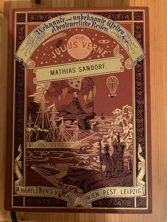 Jules Verne Mathias Sandorf Hartleben Prachtausgabe (Gebraucht) in ...