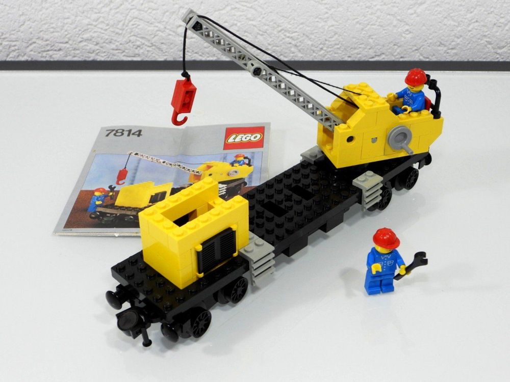 LEGO EISENBAHN KRANWAGEN 7814 | Kaufen auf Ricardo