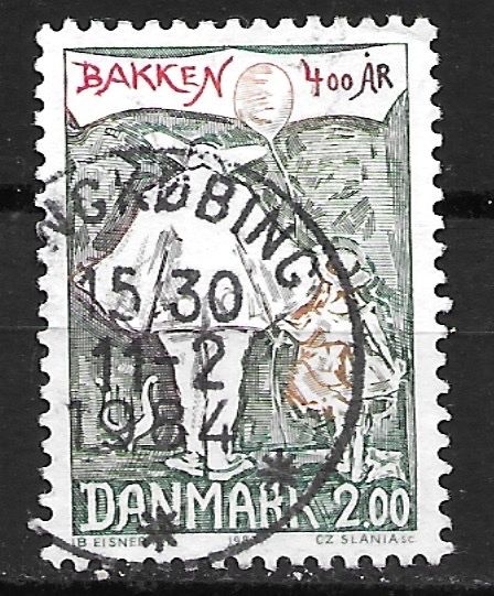 Dänemark 1983: 400 Jahre Vergnügungspark Dyrehavsbakken | Kaufen auf Ricardo