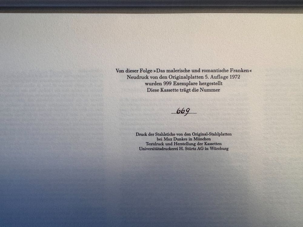 Ludwig Richter 1837/1972 – 31 Stahlstiche limitiert 669/999 (Gebraucht ...