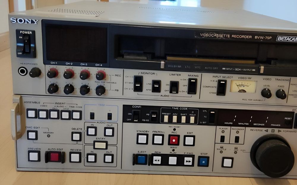 BETACAM SP BVW-75P von SONY (Defekt) in Schongau für CHF 140 – nur ...