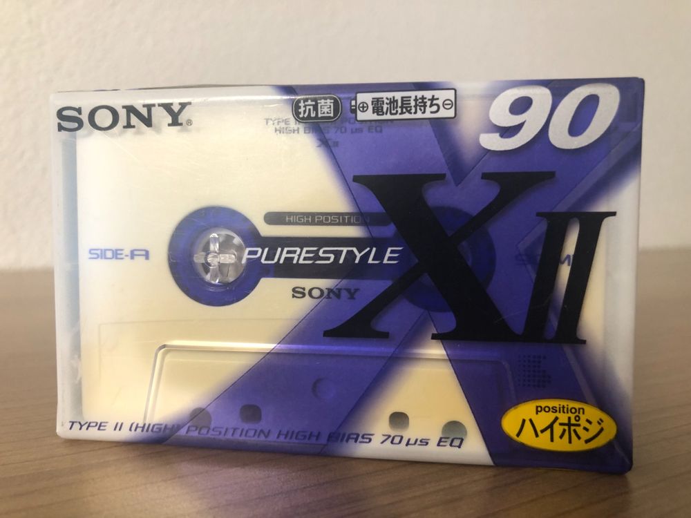 SONY PureStyle X-II 90 Chrom Tape, sehr selten, original | Kaufen auf Ricardo
