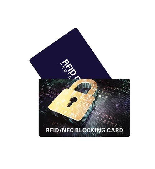 RFID / NFC Blocking Card Schützt ihre Zahlungskarten (Neu und ...