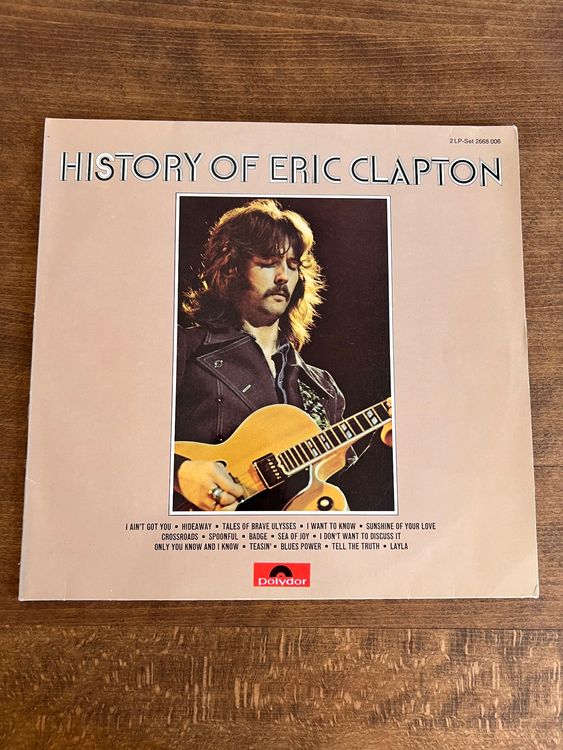 Vinyl: History Of Eric Clapton (1972) (Gebraucht) in Küsnacht ZH für CHF 12 – nur Abholung auf ...
