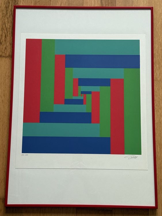 RICHARD PAUL LOHSE Lithographie 97/100 von 1967 (Gebraucht) in ...
