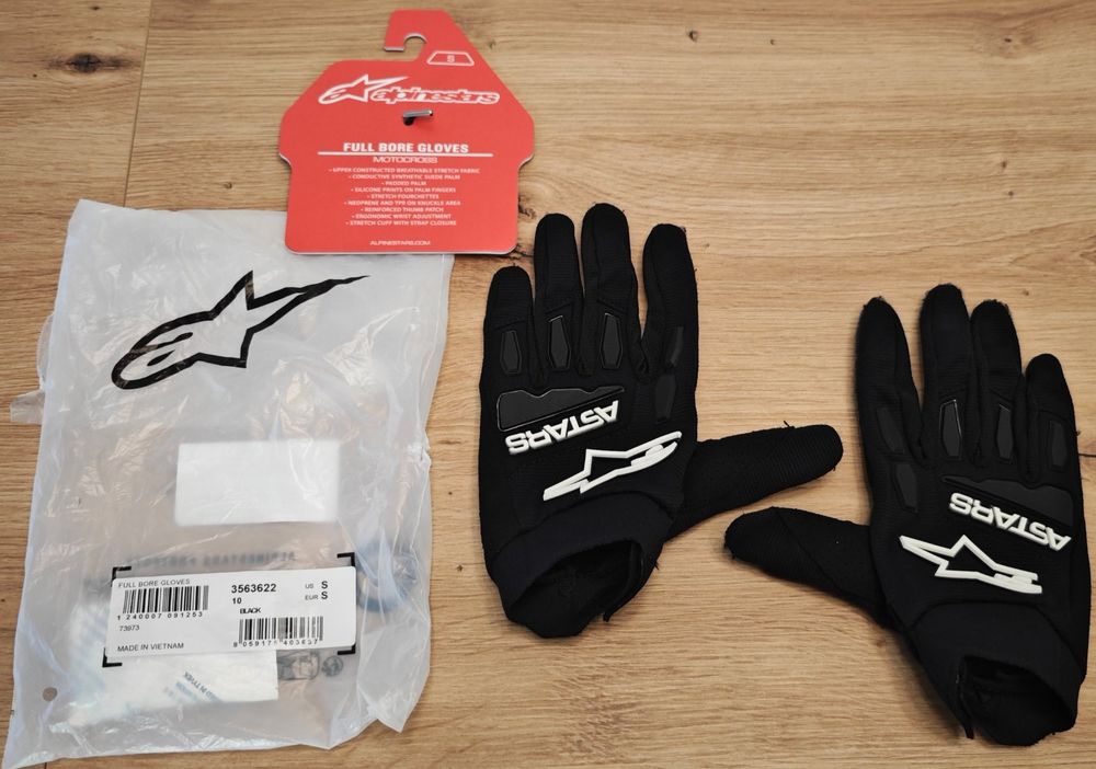 Alpinestars Full Bore Gloves Motorradhandschuhe - Size S (Gebraucht) in ...
