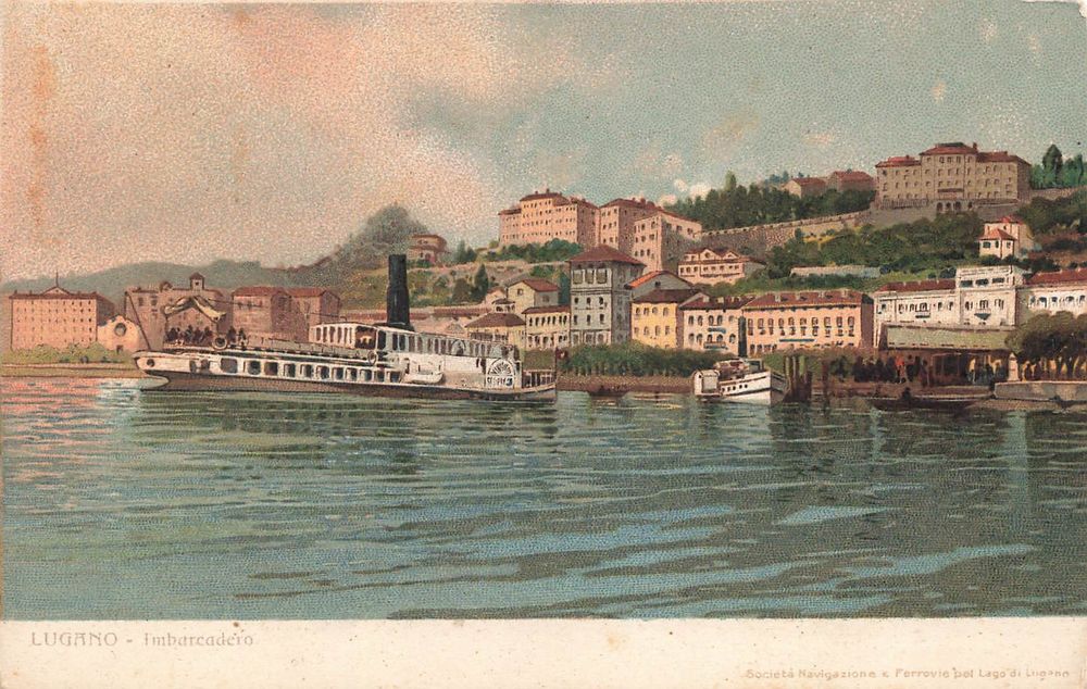 Lugano imbarcadero battello boot | Kaufen auf Ricardo