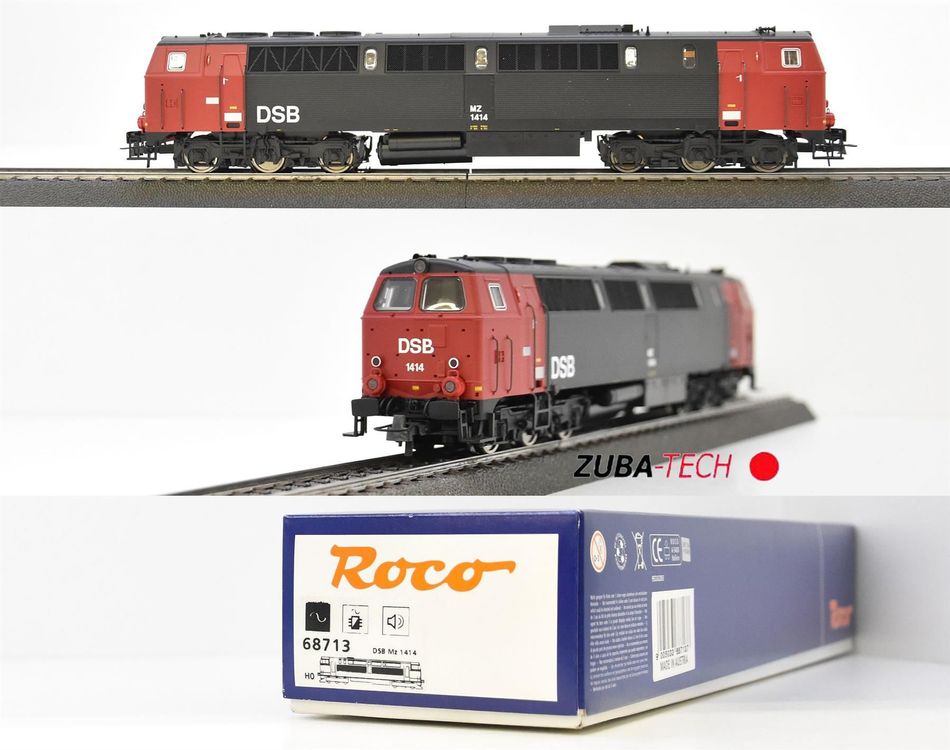 Roco 68713 Diesellok MZ1414 DSB H0 WS | Kaufen auf Ricardo