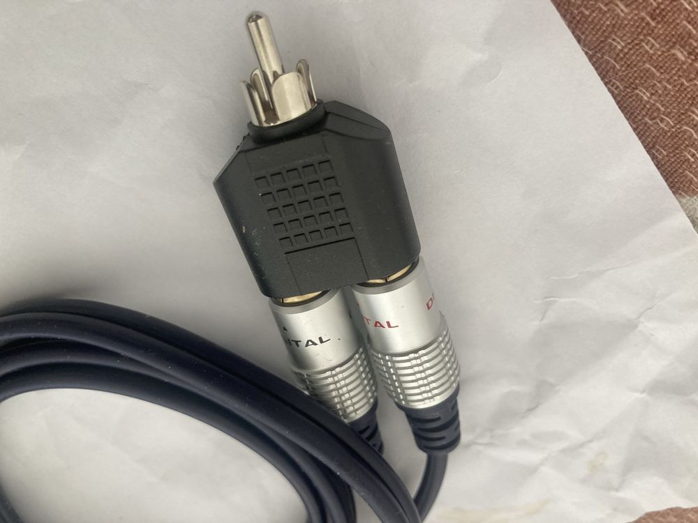 Single twin RCA to B&O beolab 2/7/8/10 28 and 2500 (Neu und ...