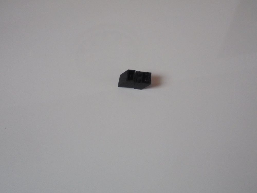 LEGO - 20 - SCHWARZE - NEGATIVE - SCHRÄG - STEINE | Kaufen auf Ricardo