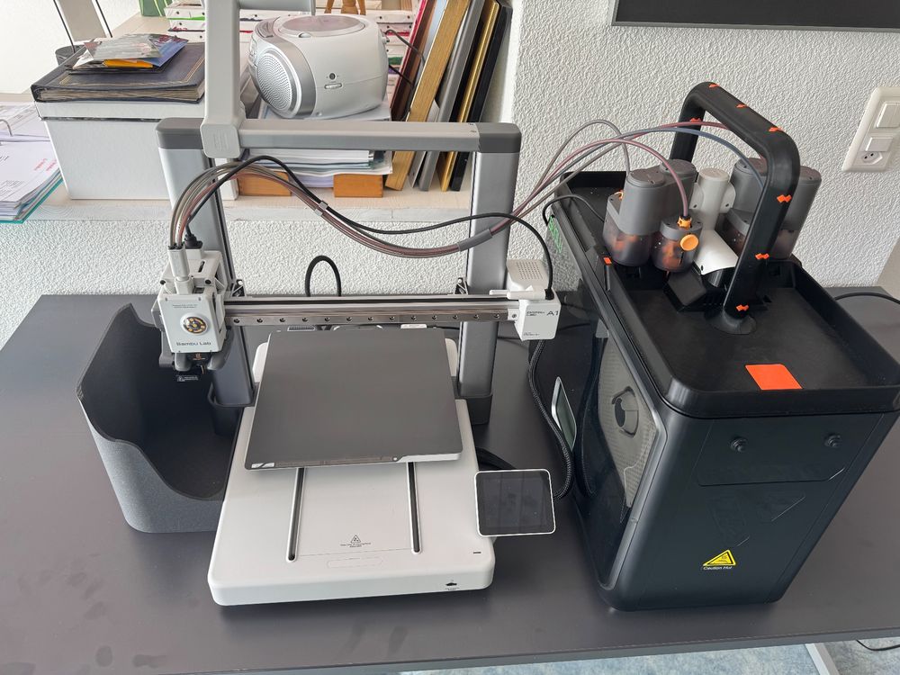 BambuLab A1 mit AMS Lite und Sunlu Filament-Trockner (Gebraucht) in ...