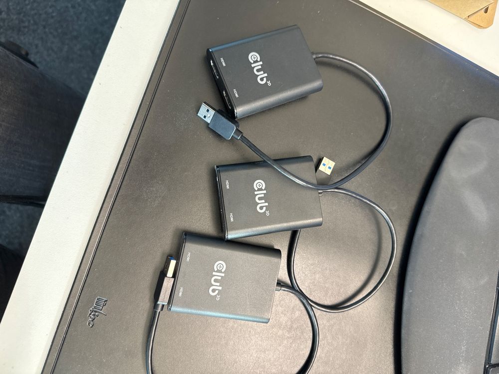 Club 3D USB A auf HDMI 2.0 Dual Monitor 4K 60Hz Adapter (Neu (gemäss ...