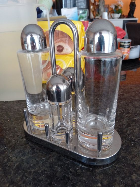 Alessia Pfeffer&Salzgewuerzset aus Glas (Neu und originalverpackt) in ...