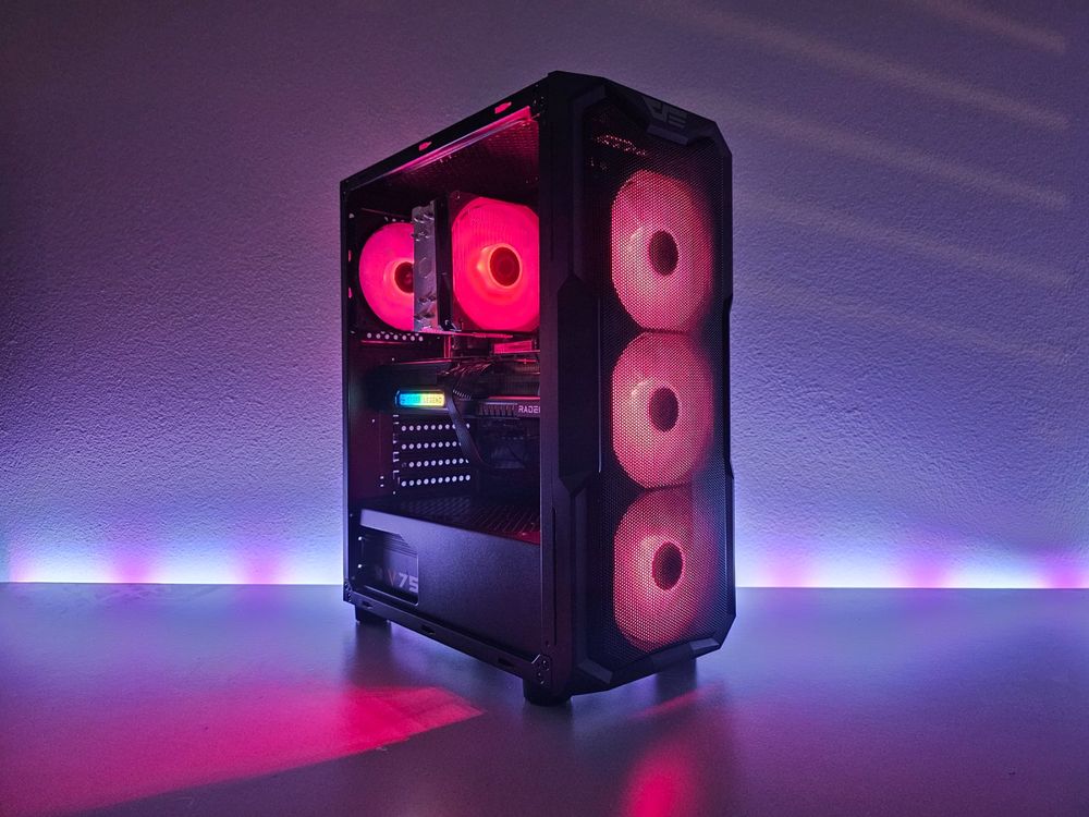 Gaming PC IOI🧮9600X 5.4GHZ + RX 9070 XT | 16GB DDR5 (Neu und ...