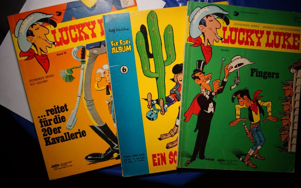 Lucky Luke Comic-Sammlung: Verschiedene Ausgaben, Top! (Gebraucht) in Zuben für CHF 5 – mit ...
