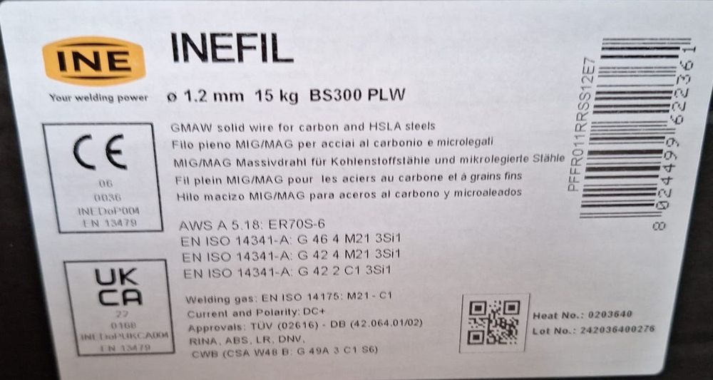 Schweissdraht SG2 1.2mm 15kg | Kaufen auf Ricardo