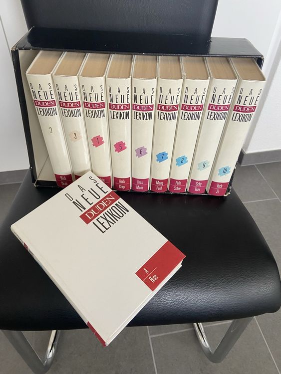 Duden Das Neue Lexikon 10 Bände komplett (Gebraucht) in Biel/Bienne für ...