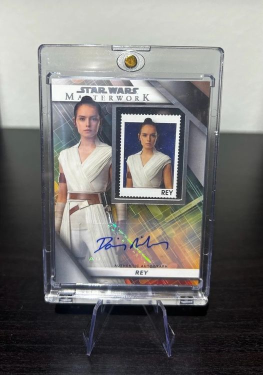 Star Wars Rey Stamp 2/3 Masterwork 2022 Auto | Kaufen auf Ricardo
